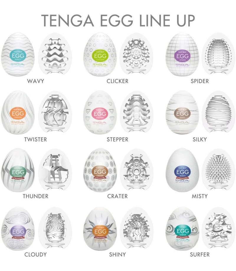 Huevo Tenga modelo Crater